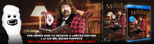 First 300 Mick Foley WWE DVD Pre-Orders To Include Free “Mr. Socko ...
